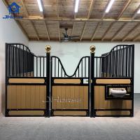 China Customized Horse Stall Dividers Pine Wood Side Back Panel Partition Division Wall for sale