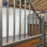 China Galvanized Steel Pipe Horse Stall Panels For Stable Construction Anti Rust for sale