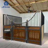 China Factory Direct Sales Of European Style Stables Galvanized Sturdy And Breathable Horse Training Ground for sale