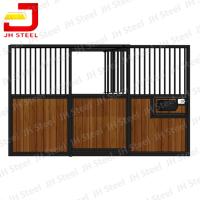 China Hot Dip Galvanized European Horse Stalls , Portable Horse Box Stalls Large Size for sale