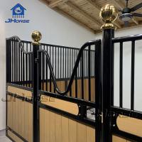 China Custom European-style Horse Stall Doors Sturdy And Comfortable For Racing And Livestock Farms for sale