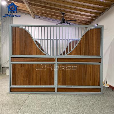 China Customized Horse Manufacturer Horse Stable Panels Stable Front Panels Barn Stall Fronts With Feeders For Stables for sale