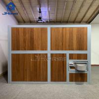 China Customized Horse Manufacturer Horse Stable Panels Stable Front Panels Barn Stall Fronts With Feeders For Stables for sale