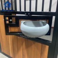 China Sliding Front Panel  Bamboo And Wood Filling With Feeder Customizable for sale