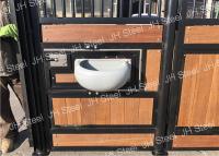 China Luxury Movabale Prefab Portable Horse Stable Stall Front Panel Door for sale