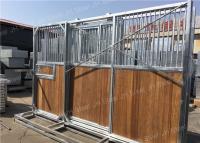 China Bamboo painted equestrian Economy large horse Stable Panel  Fronts for sale
