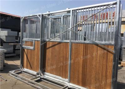 China galvanized portable horse stable front 3.0mx3.0m large horse stall for sale