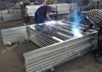 China Hot Dip Galvanized Cattle Yard Panels 40*80mm Oval rail 1.3m tall goat panel for sale
