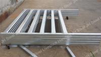 China Hot Dipped Galvanized Cattle Yard Panels 5 6 Bars Cattle Horse Corral Panels for sale