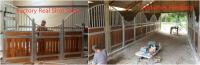 China European Galvanized Steel Horse Stable Box Stall Panel Customized Size for sale