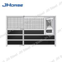 China Movable Infilled HDPE Waterproof Horse Stall Panels for sale