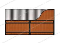 China Heavy Duty Farms Horse Stable Partitions for sale