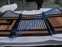 China Bamboo Pine Infill Premade Horse Stable Panels for sale
