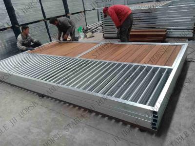China Side Sliver Sliding Door Prefab Horse Stables for sale