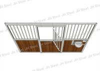 China Fabricated Iso9001 Horse Stall Fronts In Powder Coated Surface for sale