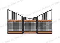 China 4.2m Heavy Duty Bamboo Horse Stable Panel Hot Dipped Galvanized for sale