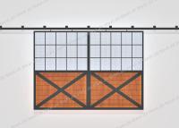 China Modular Heavy Duty Steel Farm Horse Stable Gates for sale