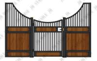China Heavy Weight Smooth Surface 4.2m Horse Stall Fronts for sale