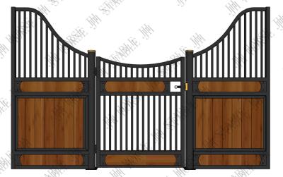 China Dividers Fronts 14ft 50x50mm European Horse Stables for sale