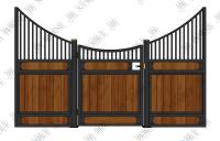 China Heavy Duty Modular Steel Frame 50x50mm Horse Stall Fronts for sale