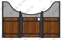 China Bamboo Front 2.2m Height Horse Stall Panels for sale