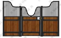 China Bamboo Front 2.2m Height Horse Stall Panels for sale