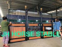 China 50x50mm Wire Mesh Portable Horse Stable for sale