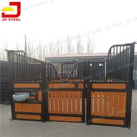 China 50x50mm Wire Mesh Portable Horse Stable for sale