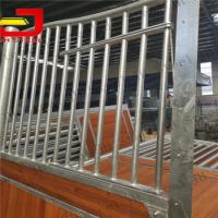 China Bamboo Infill Swing Door ODM Barn Stall Fronts Hot Dip Galvanized for sale