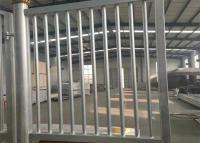 China Galvanized Silver Steel Metal Frame Horse Stall Front Heavy Duty for sale