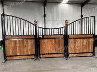 China ISO9001 3.0x2.2m Adjustable Hinges Horse Stall Front for sale