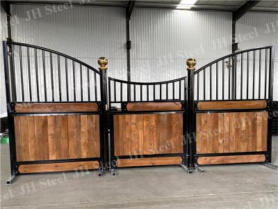China ISO9001 3.0x2.2m Adjustable Hinges Horse Stall Front for sale