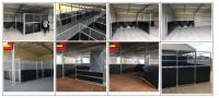 China Prefabricated Steel Structure Portable 10ft 12ft Stall Panels for sale