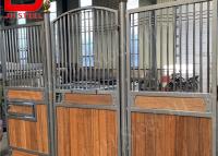 China Pattern Powder Coating Waterproof Bamboo Horse Stall Fronts for sale