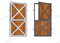 China European Style Double Open 2.25m Height Horse Dutch Doors for sale