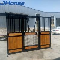 China 10ft Sliding Door Ventilation Wire Mesh Infill Horse Stall Panels for sale