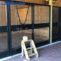 China 10ft Sliding Door Ventilation Wire Mesh Infill Horse Stall Panels for sale