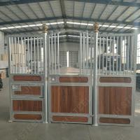 China 12ft * 12ft Standard Size Luxury European Style Horse Stalls for sale