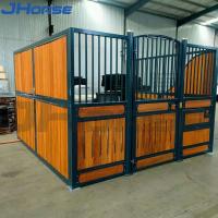 China Europe Style Wooden 10ft Horse Stable Door Horse Stall Building Material for sale