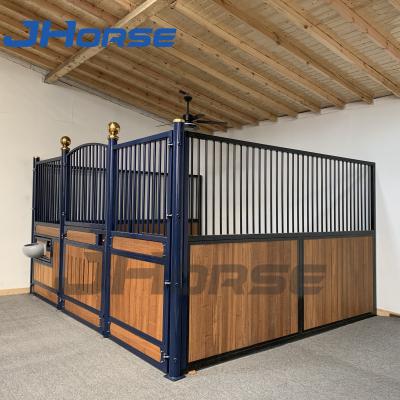 China Bamboo Pine Wood Infill Horse Stall Front Panel 10ft for sale