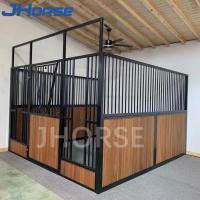 China 12ft Horse Stable Door Standard Size European Style Wood Outdoor for sale