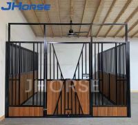 China 12ft Horse Stable Door Standard Size European Style Wood Outdoor for sale