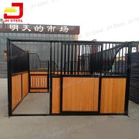 China Stunning Galvanized Pine Infill Metal Horse Stalls Medium Duty Custom for sale