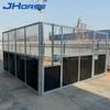 China Hdpe 8mm Movable Horse Stables Portable Temporary Reliable Prefab for sale