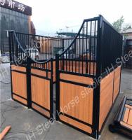 China Prefabricated Barn 10 Foot Metal Horse Stall Fronts Building Material Modular for sale