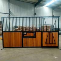 China Sliding Door Barns 12 Ft Stall Fronts Prefabricated Infill Bamboo for sale