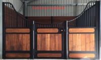 China Custom Made Pine Infill Horse Stall Fronts 3m 3.5m 4m 10ft 12ft 14ft for sale