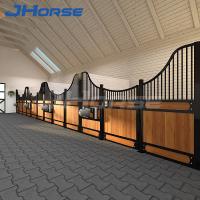 China Custom Made Pine Infill Horse Stall Fronts 3m 3.5m 4m 10ft 12ft 14ft for sale
