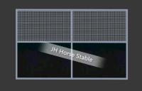 China Prefabricated Budget Boxes 12 Ft Custom Horse Stall Fronts Outside Model Temporary for sale