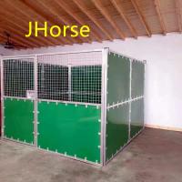 China Temporary Movable Horse Stable Boxes Infill Hdpe Customized Color for sale